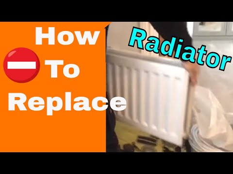 How to replace a radiator - Plumbers Video’s - Pete from One Plumbing ...